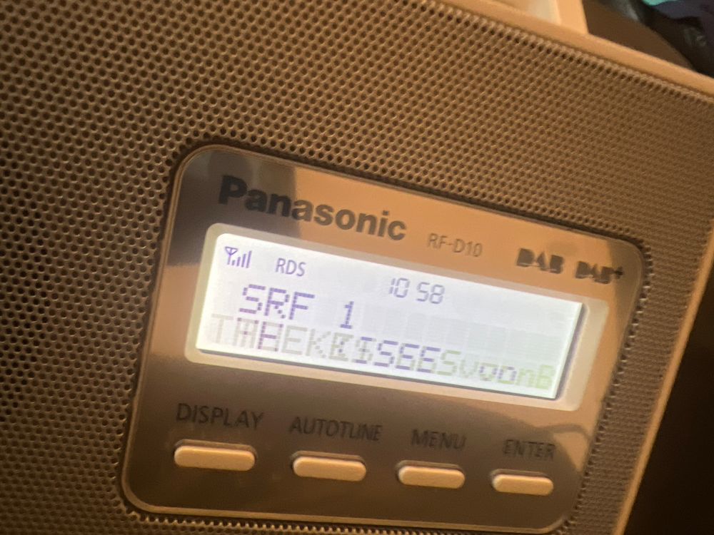 Panasonic RF-D10 DAB+ Radio (Gebraucht) in Baden für CHF 25 – mit ...