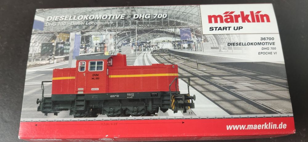 Märklin Diesellokomotive DHG 700 / 36700 (Gebraucht) in Faoug für CHF ...