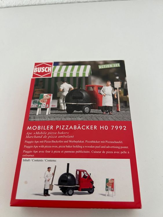 Busch 7992 - Action Set: Mobiler Pizzabäcker (Neu und originalverpackt ...