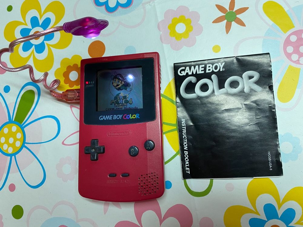 Gameboy Color (rot, original) (Gebraucht) in Triesenberg für CHF 80 ...