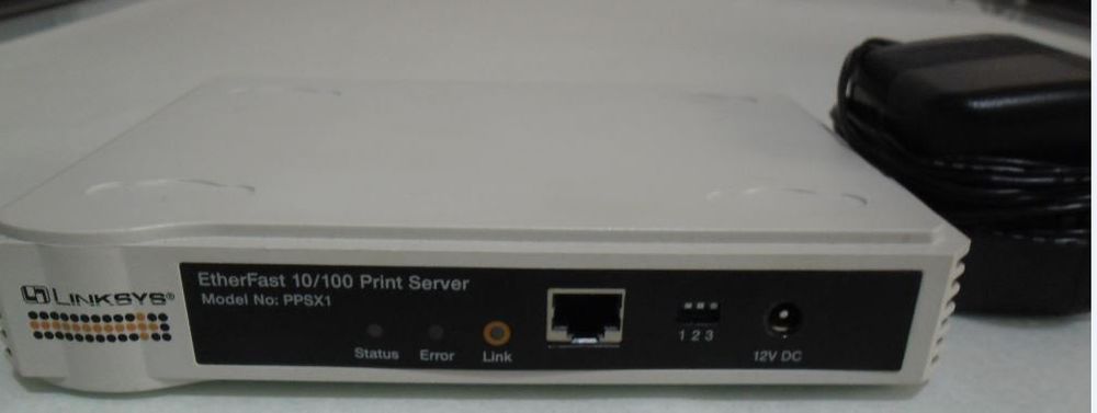 LinkSys Print Server PPSX-1 serveur d'imprimante réseau (Gebraucht) in ...
