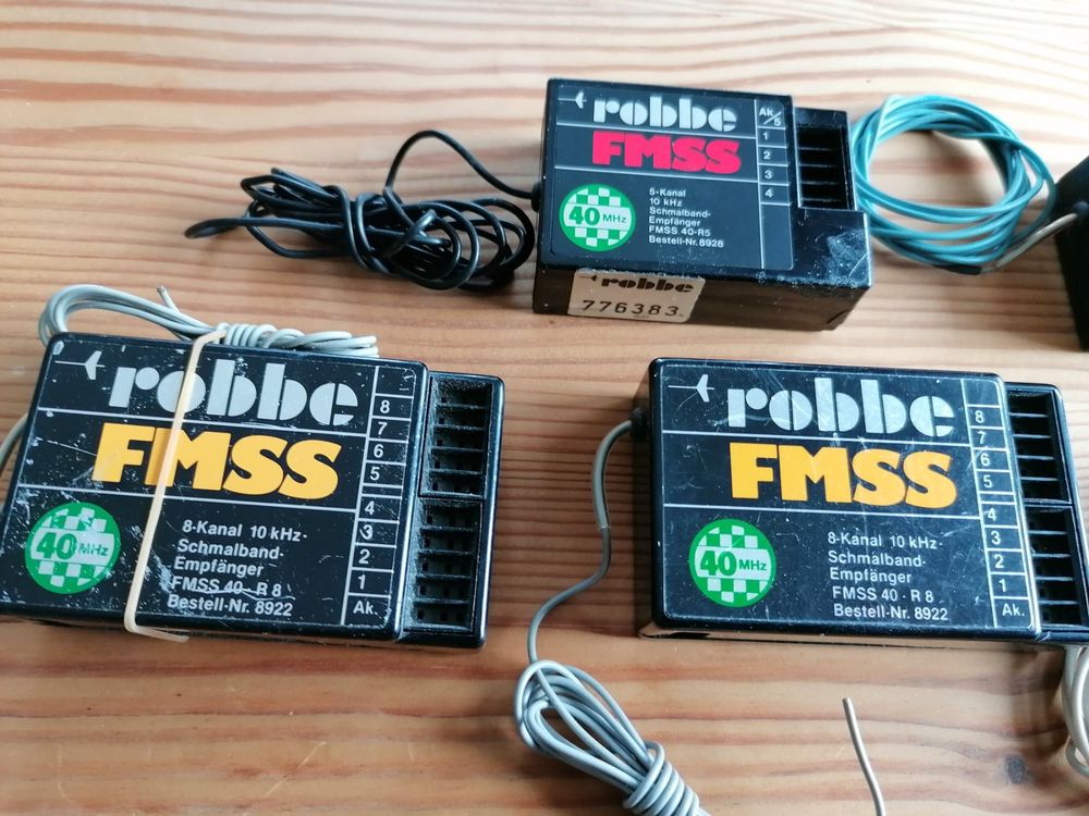 5 Empfänger receiver robbe futaba FM 40 MHz | Kaufen auf Ricardo