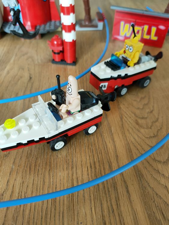 RAR** LEGO SpongeBob 4982 MRS.PUFFS Bootsfahrschule Jg.2007 | Kaufen ...