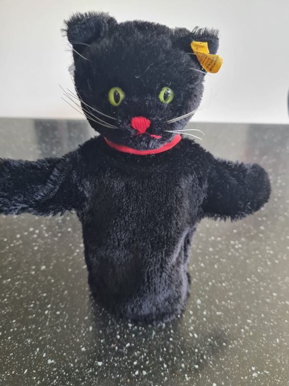 Original Steiff Handpuppe Katze (Gebraucht) in Zürich für CHF 23 – mit ...