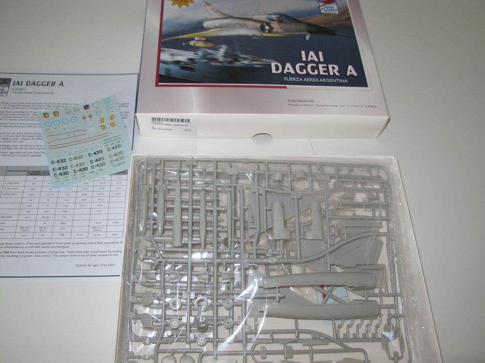 1/72 High Plane Models IAI Dagger A Fuerza Aerea Argentina (Neu und ...