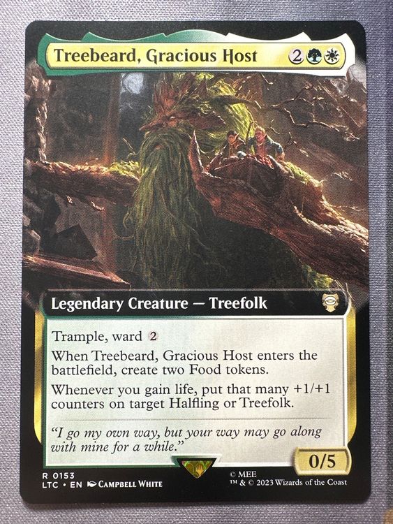Treebeard, Gracious Host Variant 0153 Lord of the Rings (Neu (gemäss ...