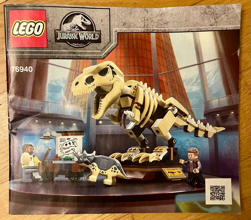 Lego Jurassic World 76940 - T.rex Dinosaur Fossil Exhibition (Gebraucht ...