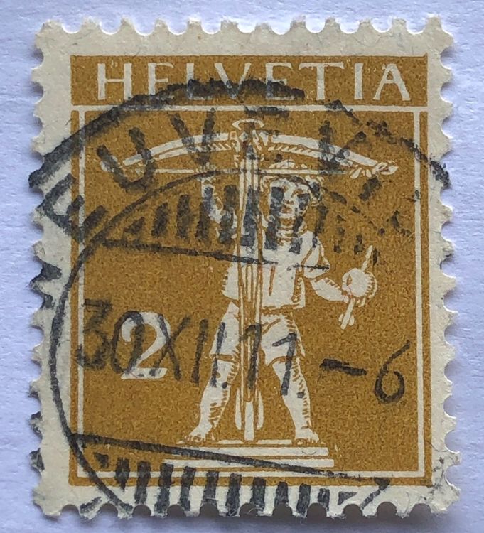 Tellknabe mit Vollstempel (Gebraucht) in Aarau für CHF 0.5 – mit Lieferung auf Ricardo kaufen