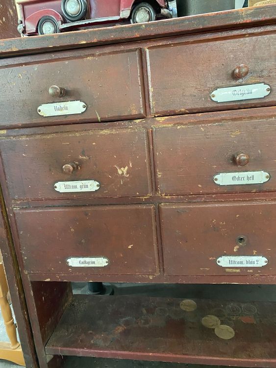 Antiker Schubladenstock | Kaufen auf Ricardo