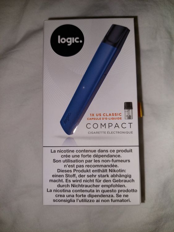 Logic compact E-Zigarette (Neu und originalverpackt) in Höfen b. Thun ...