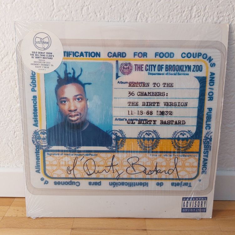 Ol' Dirty Bastard - Return To The 36 Chambers 1995 OG Copy (Gebraucht ...