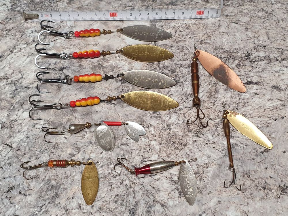 9 Spinner (ROGER und Mepps) (Gebraucht) in Uetliburg SG für CHF 14 ...