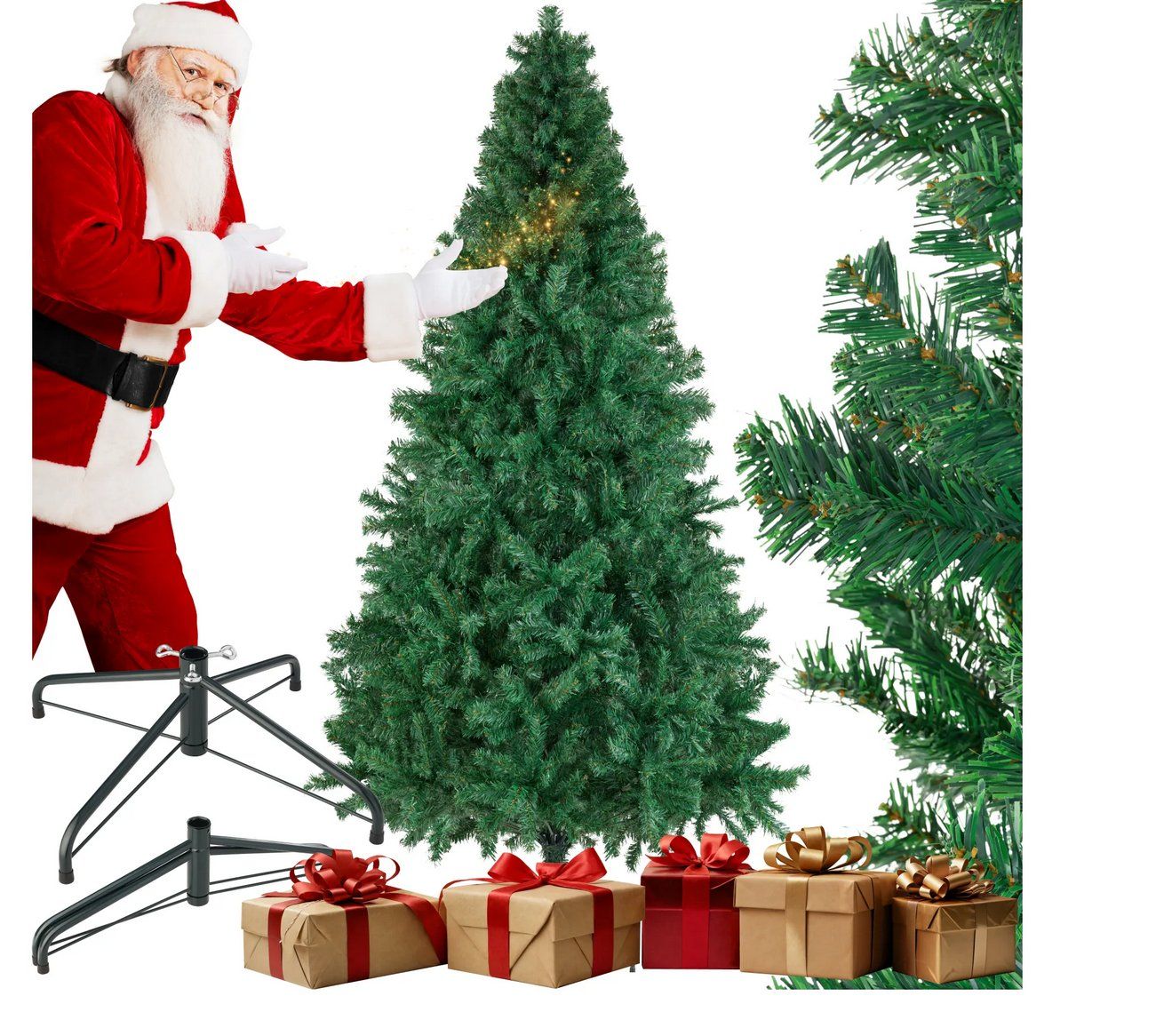 Weihnachtsbaum Dasher 230 cm künstlich in Grün, mit dichten (Neu ...