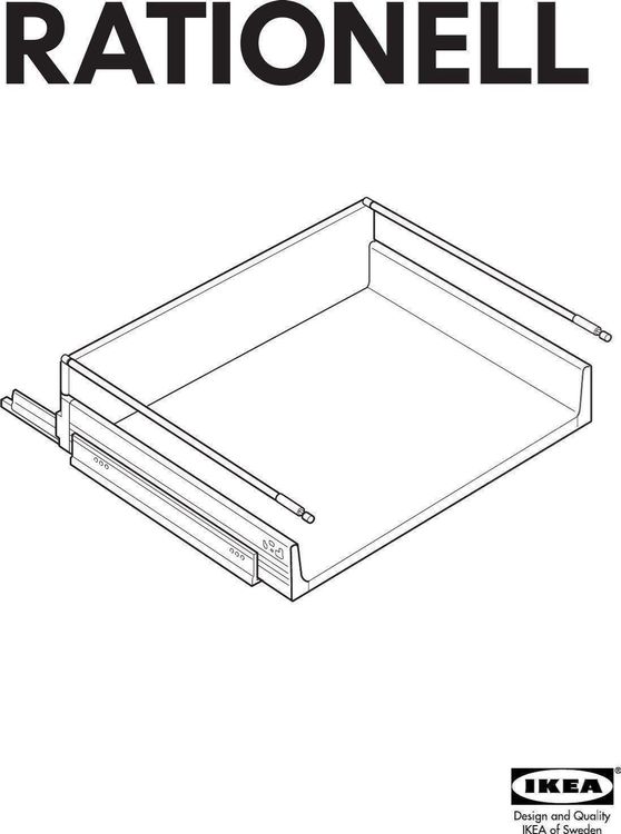Schöne Ikea Rationell Schublade Fotos
