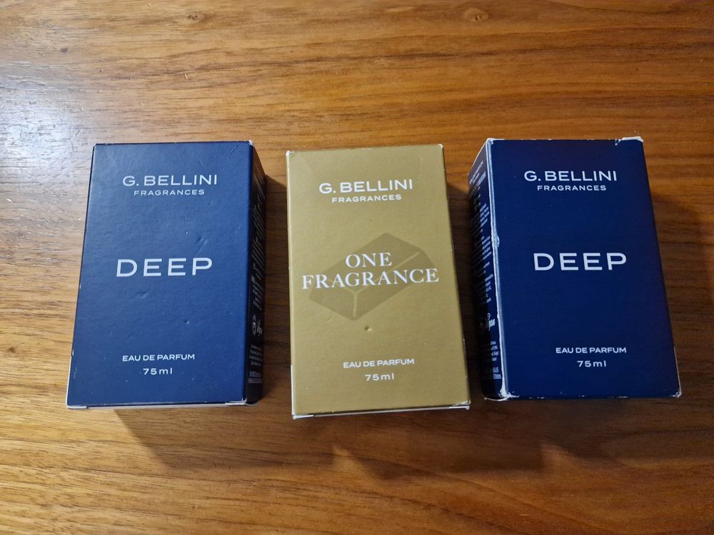 G. Bellini Herren Parfums - Deep & One - Neu und OVP (Neu und ...