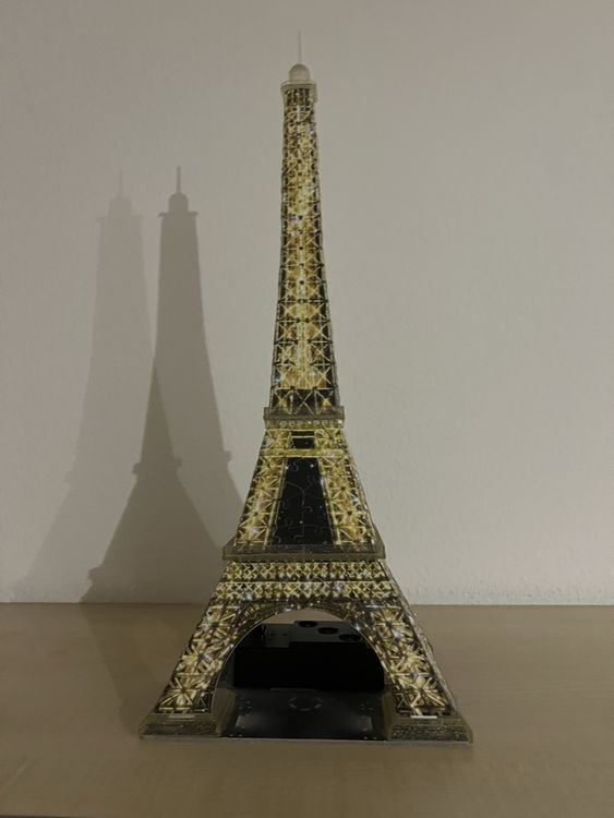 3D Puzzle Eiffelturm mit LED Beleuchtung (Neu (gemäss Beschreibung)) in Oftringen für CHF 9 ...