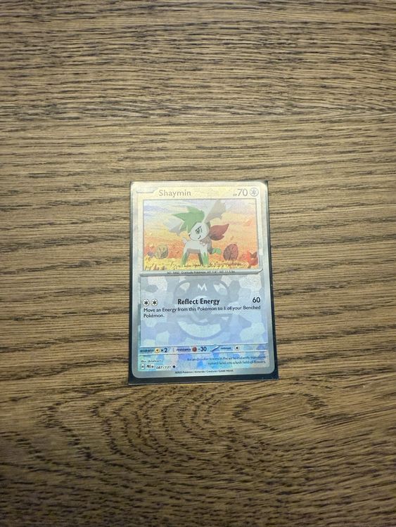 Pokemon prismatic evolutions shaymin masterball (Neu (gemäss ...