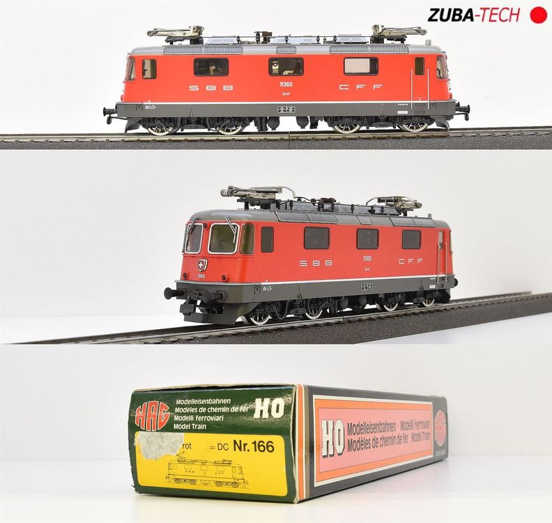 Hag 166 E-Lok Re 4/4 II SBB H0 GS mit OV | Kaufen auf Ricardo