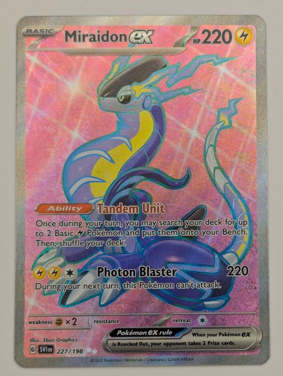 Miraidon ex | Ultra Rare | Scarlet & Violet | English (Neu (gemäss ...