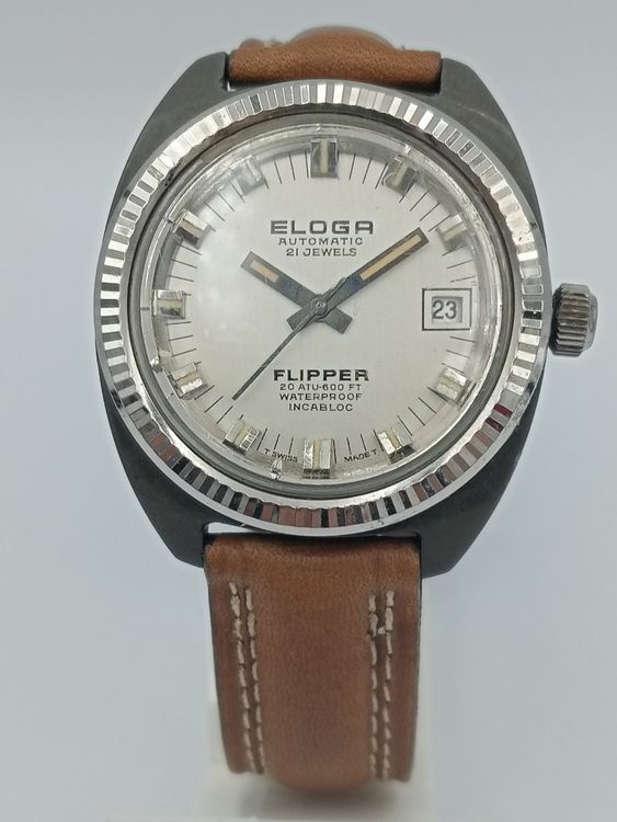 Eloga Flipper Automatik Vintage Uhr, 37mm (Gebraucht) in Solothurn für ...