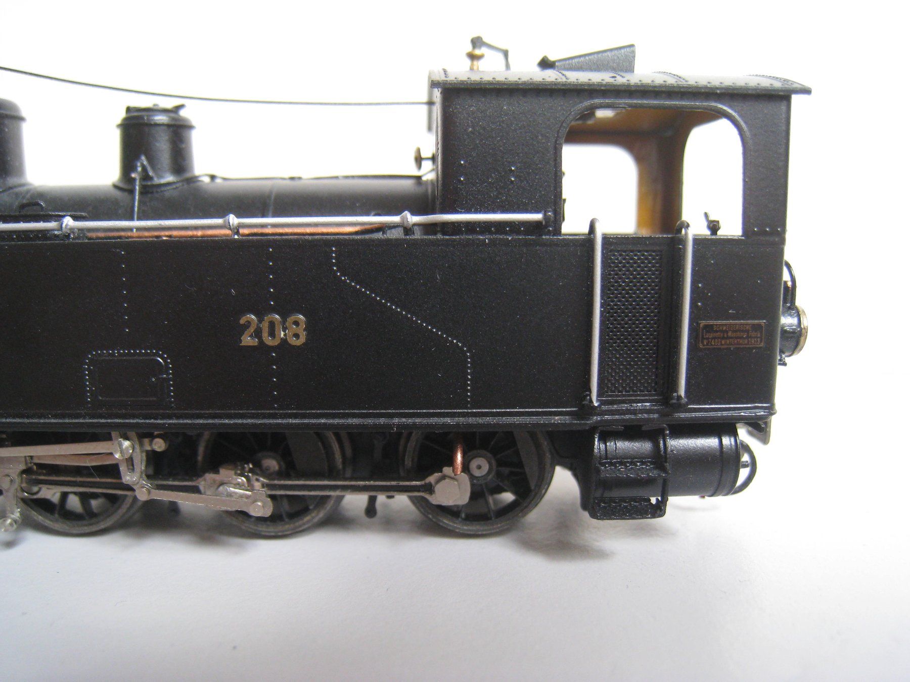 H R F, Brünig G 3/3 208 Dampflok schwarz, 1751B (Gebraucht) in Buchs ZH ...