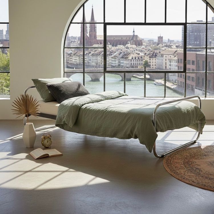 Roth-Bett „455“ von Alfred Roth Embru Designklassiker (Neu (gemäss ...