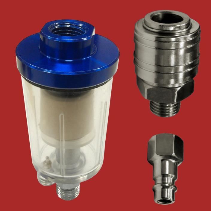 1/4" Druckluft-WASSERABSCHEIDER SET ... (Neu und originalverpackt) in ...