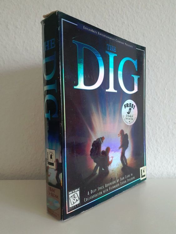 PC Game LucasArts The Dig (1995) US Big Box Holo Klappcover (Gebraucht ...