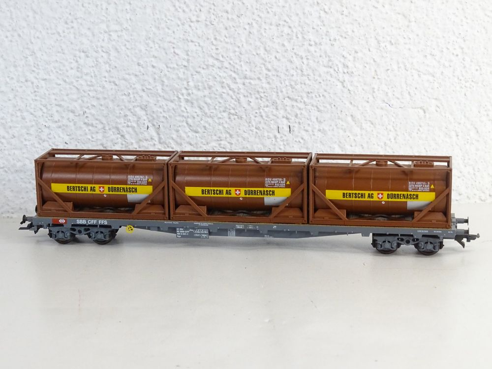 Hag 397 Tankcontainer Bertschi, Sgs, SBB/CFF, H0,WS/AC | Kaufen auf Ricardo