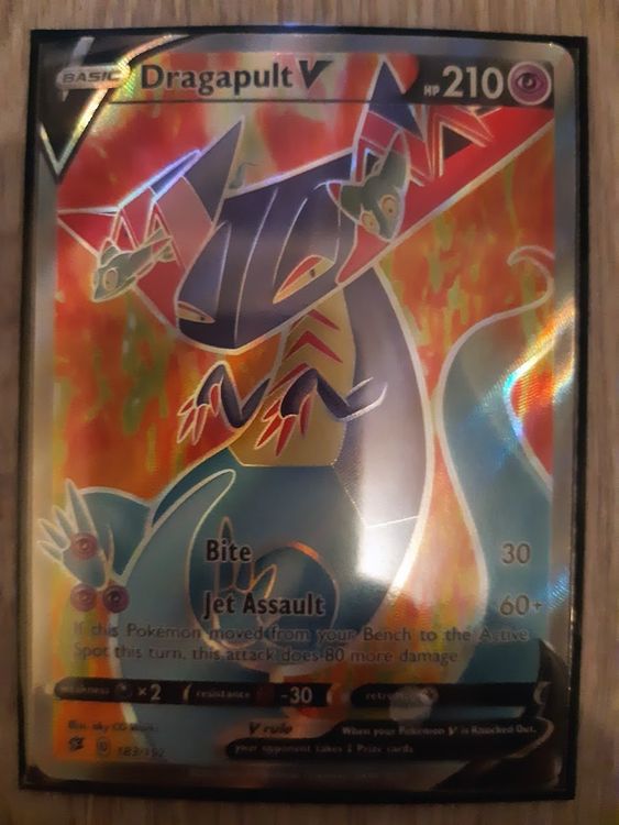 Pokemon Rebel Clash #183 Dragapult V FullArt | Kaufen auf Ricardo