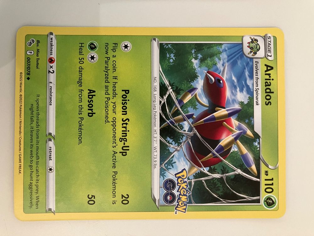Pokemon Ariados EN (Gebraucht) in Ruggell für CHF 0.2 – mit Lieferung ...