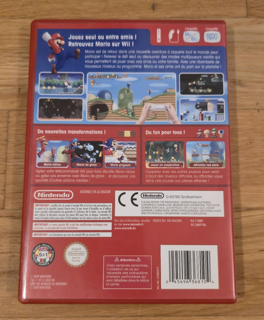 Jeu Wii - New Super Mario Bros. Wii - Comme Neuf! (D'occasion) à Genève ...