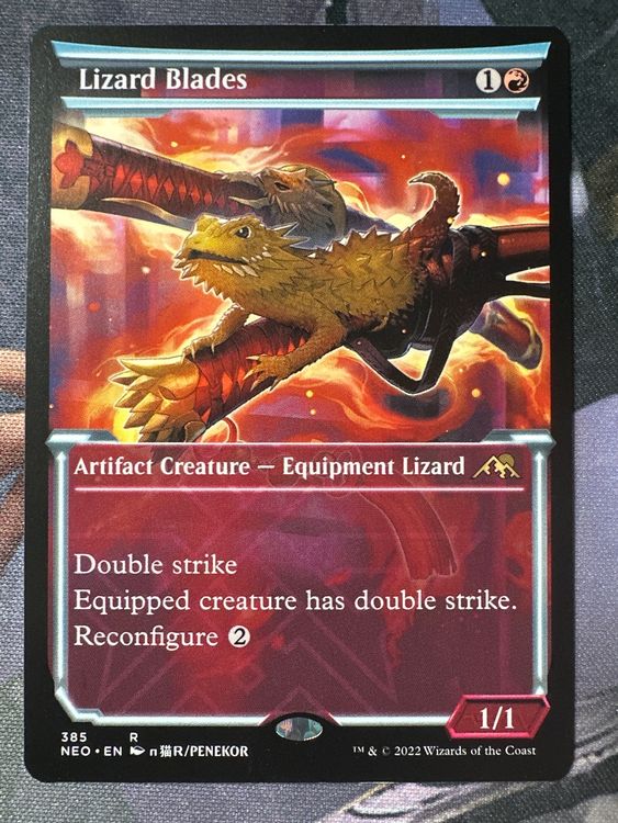 Lizard Blades Variant 385 Kamigawa (Neu (gemäss Beschreibung)) in ...
