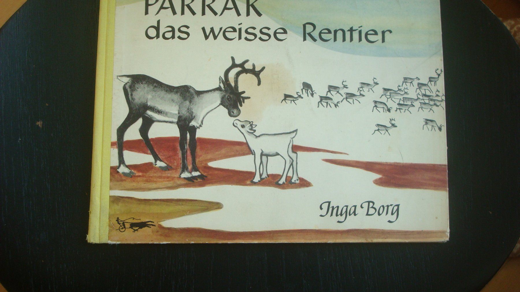 Parrak das weisse Rentier Inga Borg Halbleinen 1960 (Gebraucht) in ...