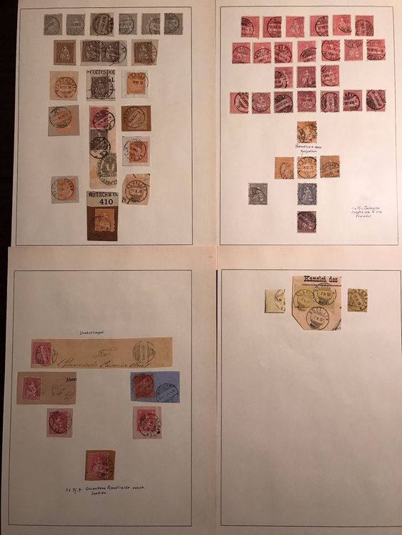 Sitzende Helvetia weisses Papier (Gebraucht) in Unterengstringen für CHF 10 – mit Lieferung auf ...