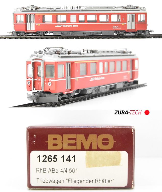 Bemo 1261141 Triebwagen ABe 4/4 RhB H0m | Kaufen auf Ricardo