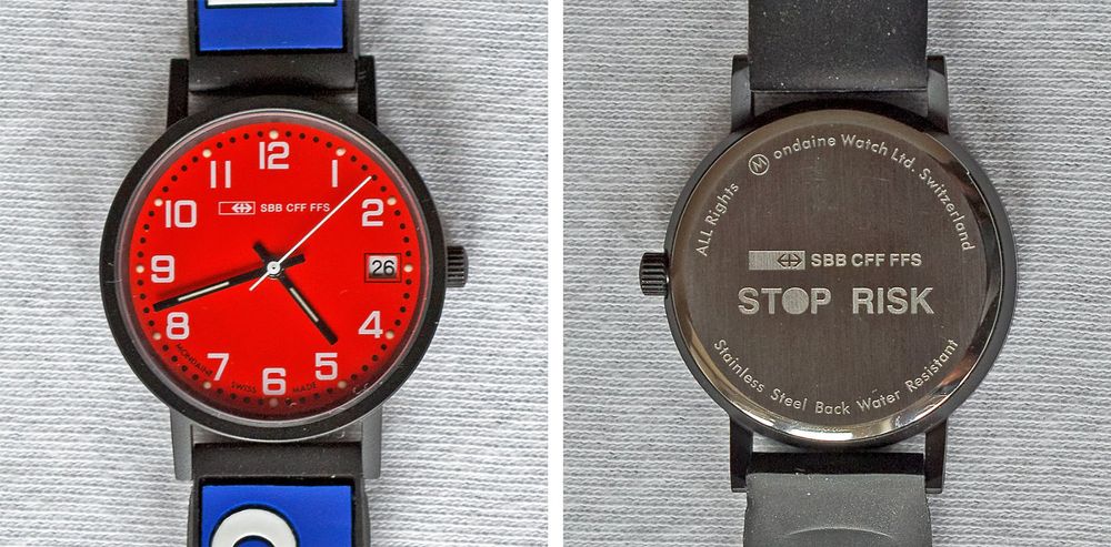 SBB CFF FFS – STOP RISK Uhr | Kaufen auf Ricardo