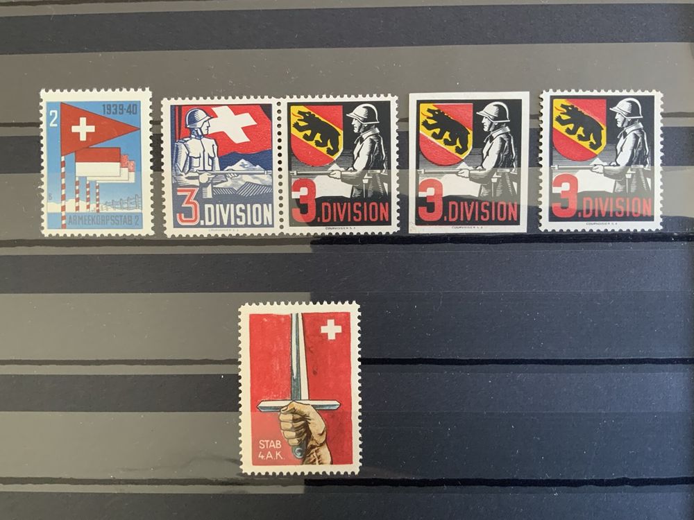 Briefmarken Soldatenmarken (Neu (gemäss Beschreibung)) in Binningen für CHF 5 – mit Lieferung ...