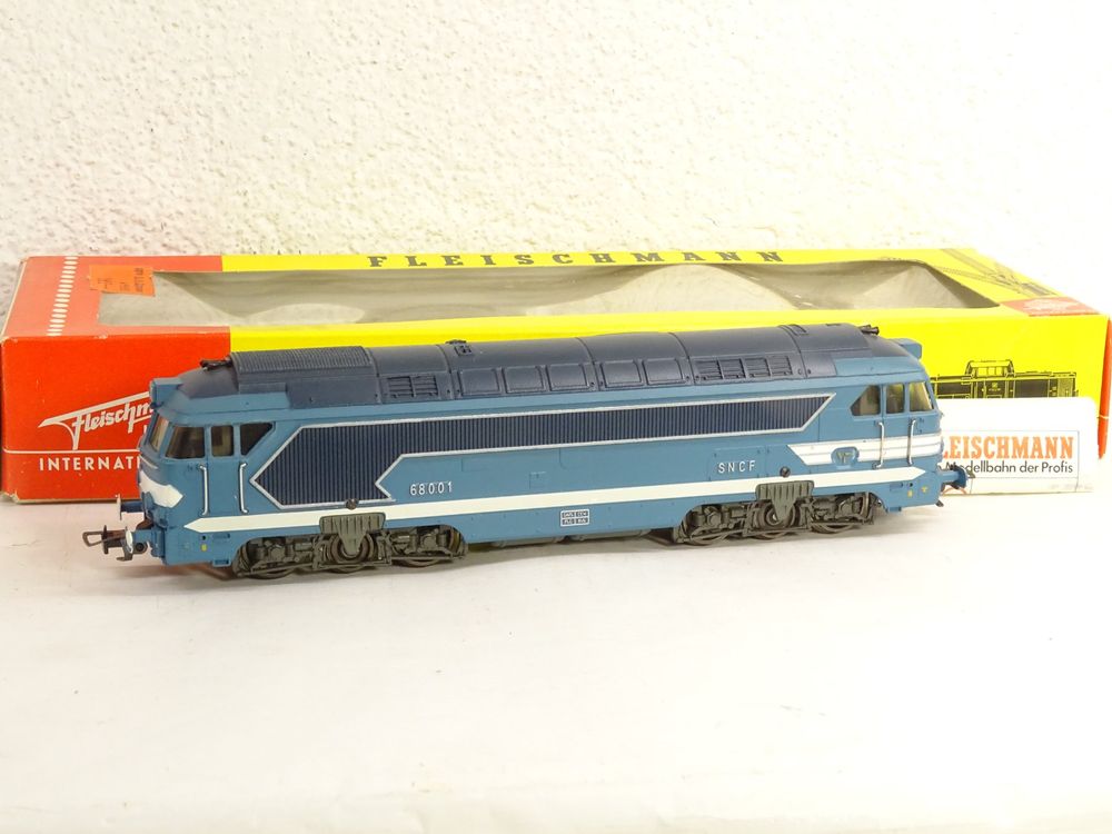 Fleischmann 4280 Diesellok SNCF BB68001, Blau, H0, GS/DC,OVP (Gebraucht ...