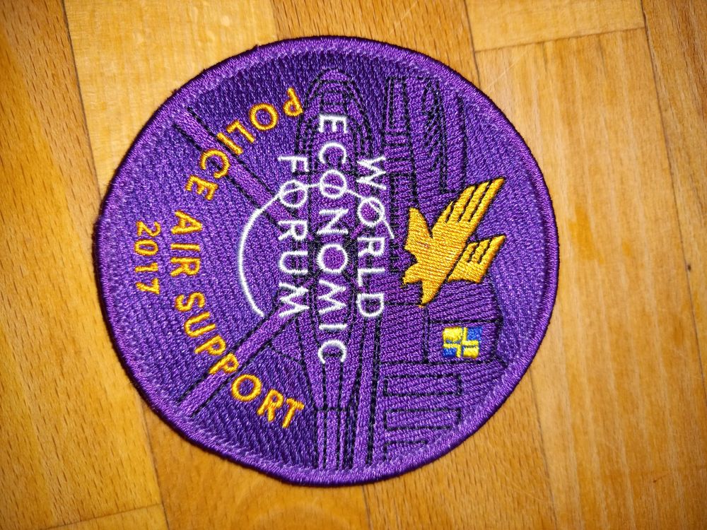 Badge Polizei WEF Davos (Neu (gemäss Beschreibung)) in Esslingen für ...