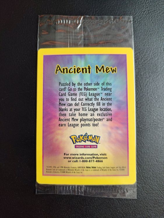 Sealed Ancient Mew (Pokemon) (Neu und originalverpackt) in Lausanne für ...