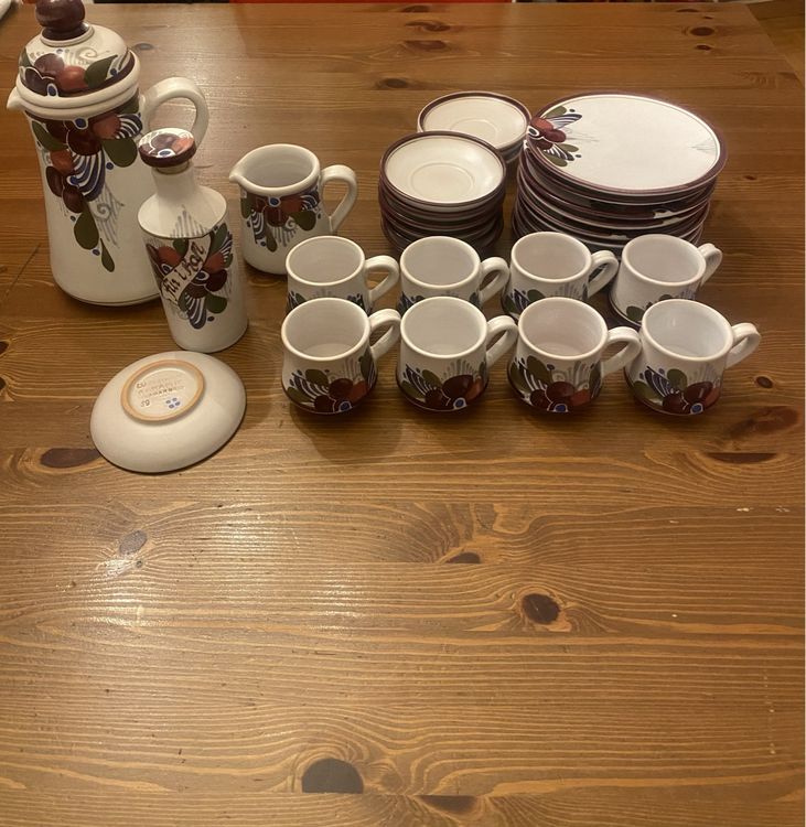Luzerner Keramik Handarbeit Espresso Kaffee-Set 19 (Gebraucht) in ...