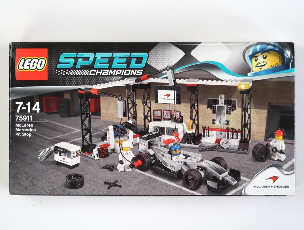 Lego 75911 Speed Champions McLaren Mercedes Pit Stop (Neu und ...