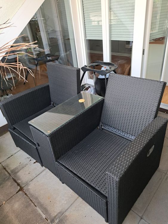 Rattan Gartenlounge (Abholung in Rapperswil) (Gebraucht) in Ermenswil für CHF 1 – nur Abholung ...