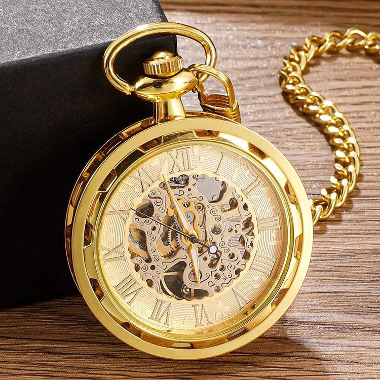 NEU Antike Skelett Mechanische Taschenuhr Steampunk (Neu und originalverpackt) in Wittenbach für ...