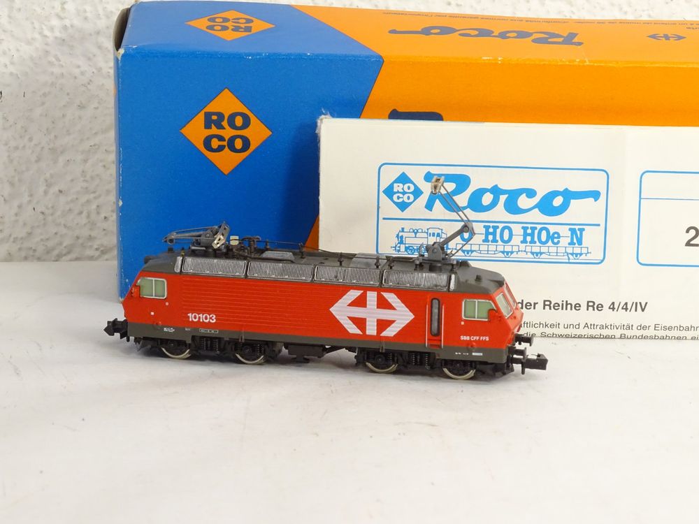 Roco 23251 Elektrolok Re4/4 SBB/CFF, 10103, Spur N OVP (38) | Kaufen auf Ricardo