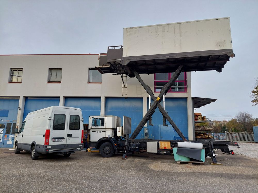 IVECO MAGIRUS Highloader Hebebühne Container Deutz Motor (Gebraucht) in ...