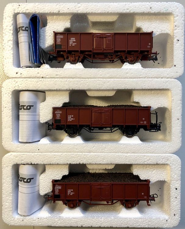 Roco 45990 - DR Set 3 Bordwagen - NEU (Neu und originalverpackt) in ...