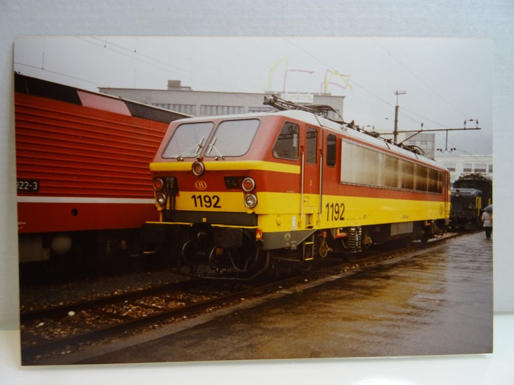 Foto SNCB / NMBS 1192 Ausstellung EWR Baden 21.11.92 Rarität | Kaufen ...