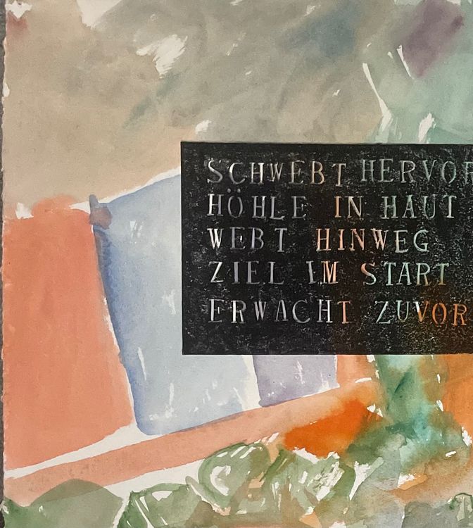 Rolf Winnewisser (1949) Grosse Aquarell aus Galleri Nachlass | Kaufen auf Ricardo